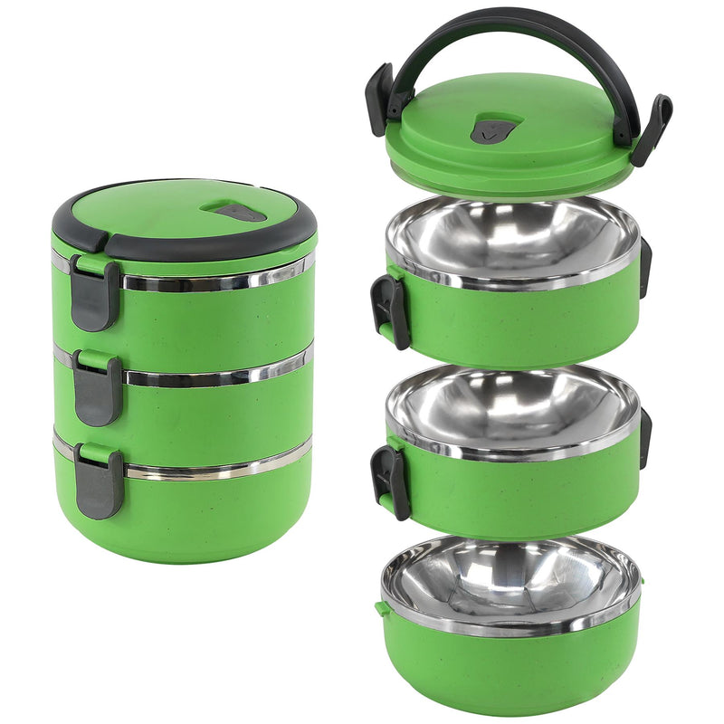 3 Layer Tier Lunch Box - Assorted - Lunch Bento Box - Lunch Box ...