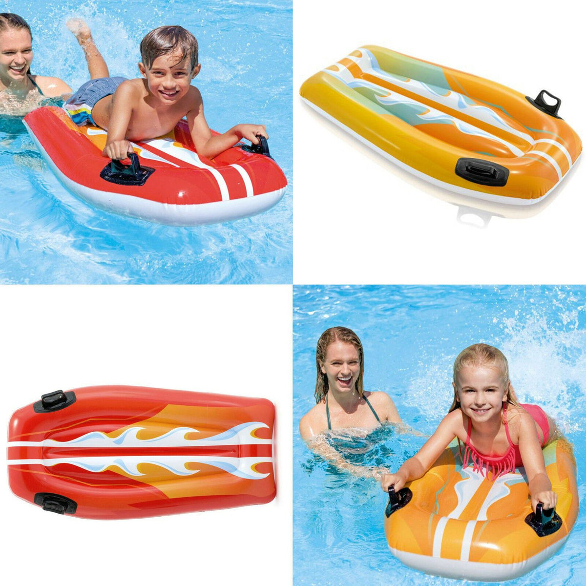 Intex Joy Riders Surf Beach Toy for Kids, Super Portable Surf Board ...