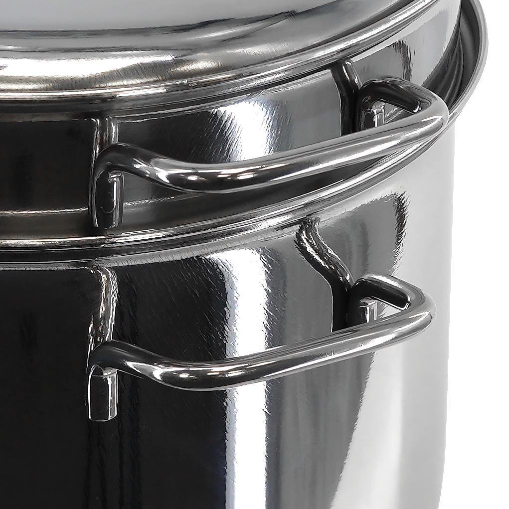 Stainless Steel Spaghetti Pasta Pot - Silver - Cookingpot - Stainless ...