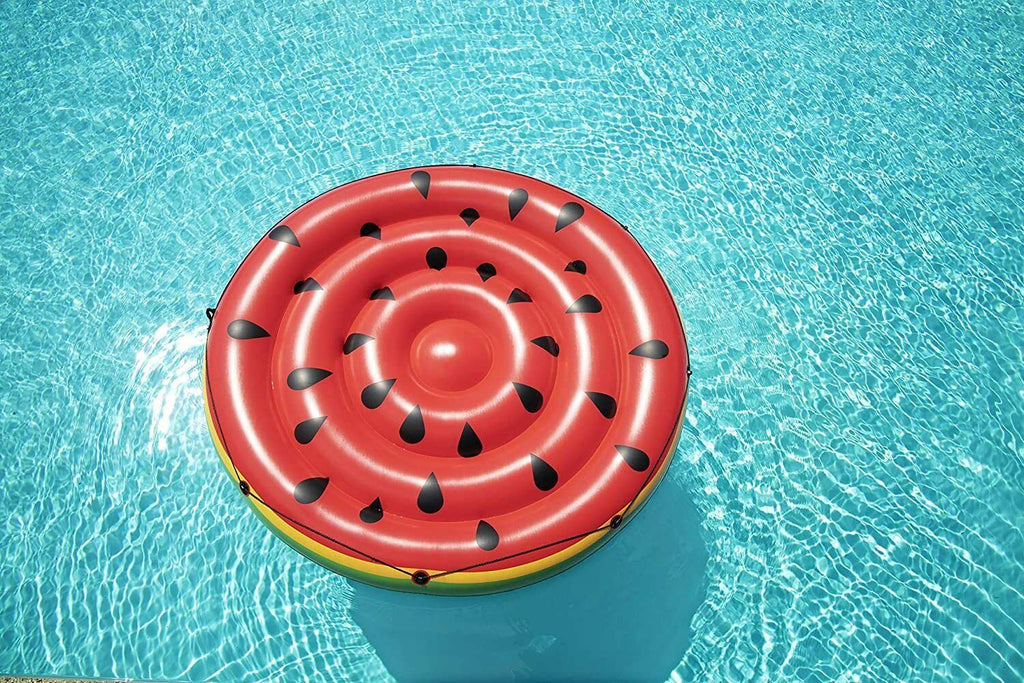 Watermelon Pool Float Inflatable Rubber - Red, Green - Pool Float ...