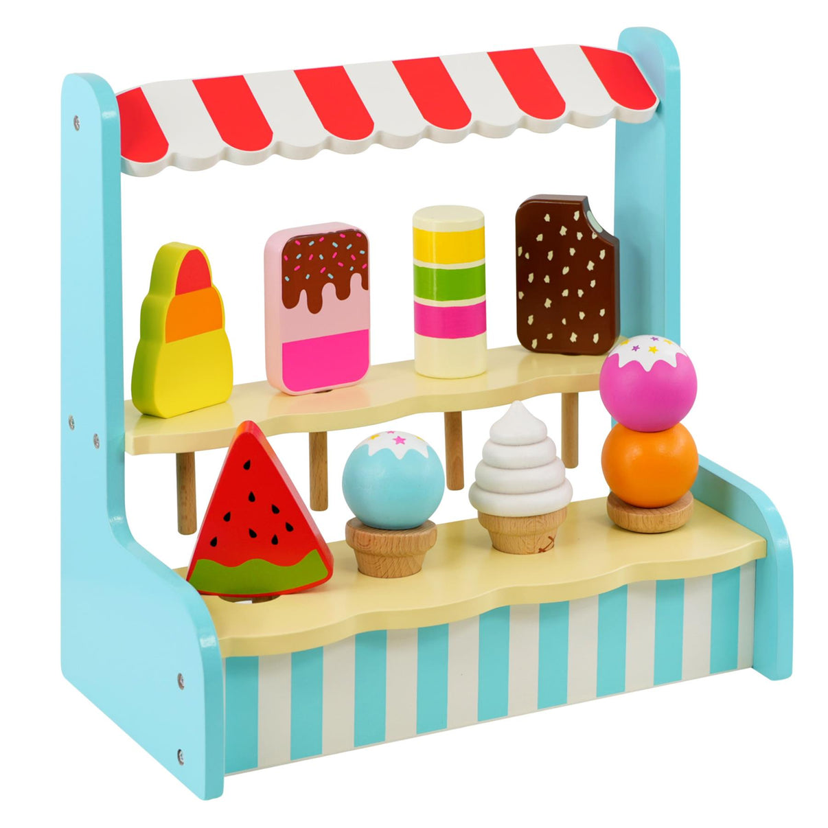 Ice Cream Shop Stand Playset by The Magic Toy Shop - UKBuyZone – UKbuyzone