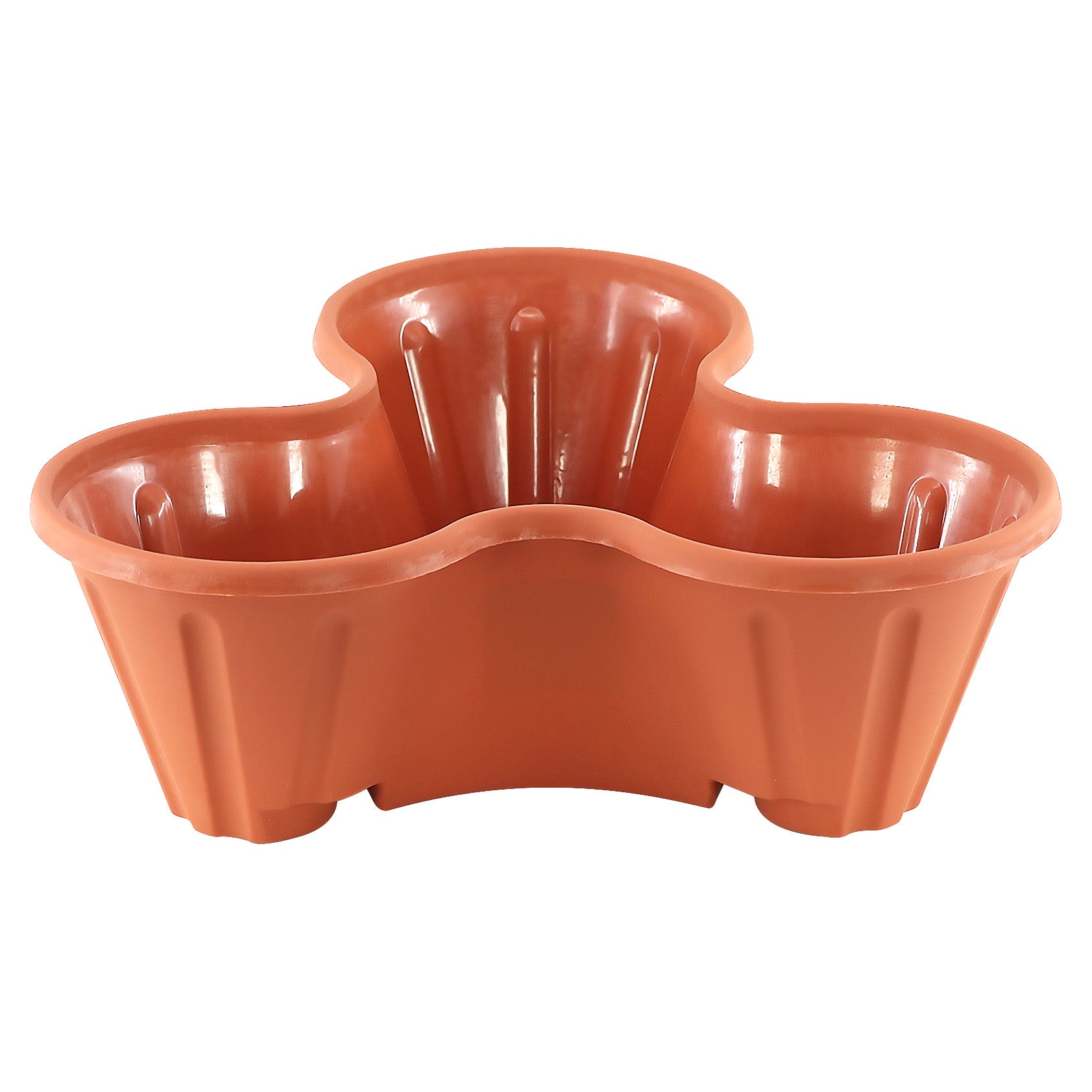 Strawberry Herb Flower Pot Stackable Plastic Vertical Planter with Triple Design and Sturdy Base for Patio Courtyard Decoration Space Saver UKbuyzone