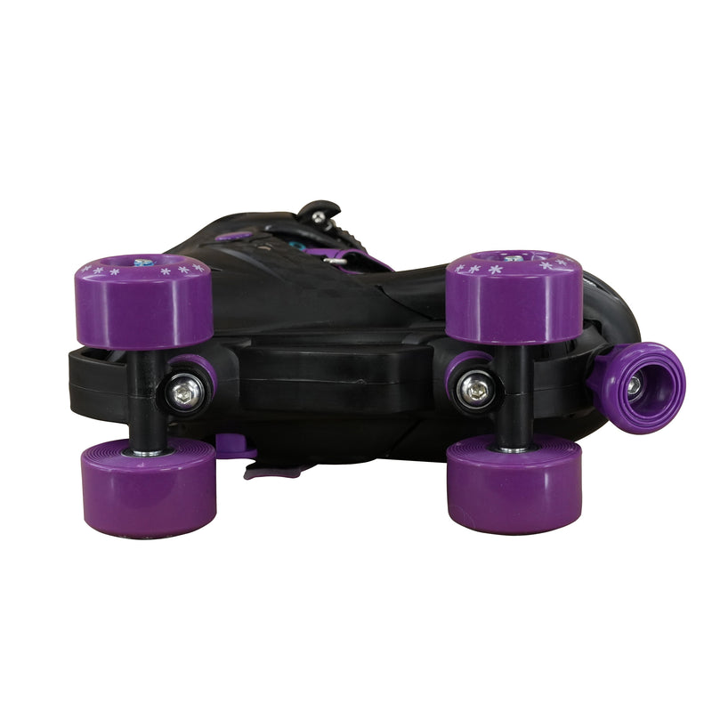 Purple Roller Skates for Kids with 4 Wheel